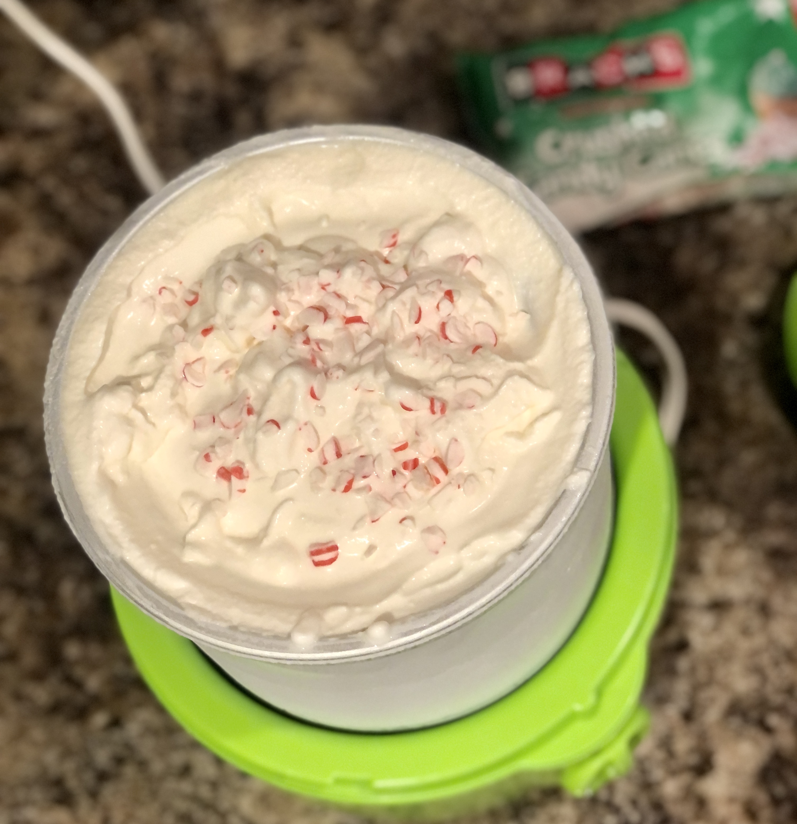 Homemade Peppermint Ice Cream - Tandy's Quick Meals